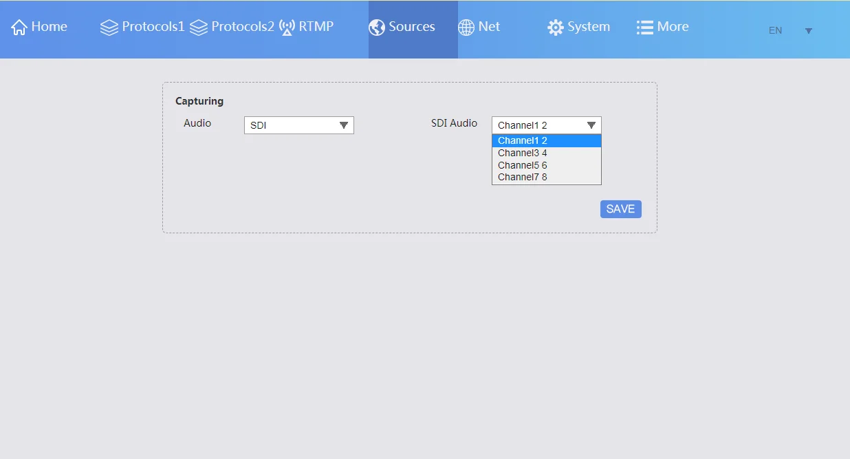 H5610l Webrtc Poe Ndi 4streams H.265 Sdi To Ip Srt Rtsp Udp 1080 60fps Encoder With Tf Card And ...