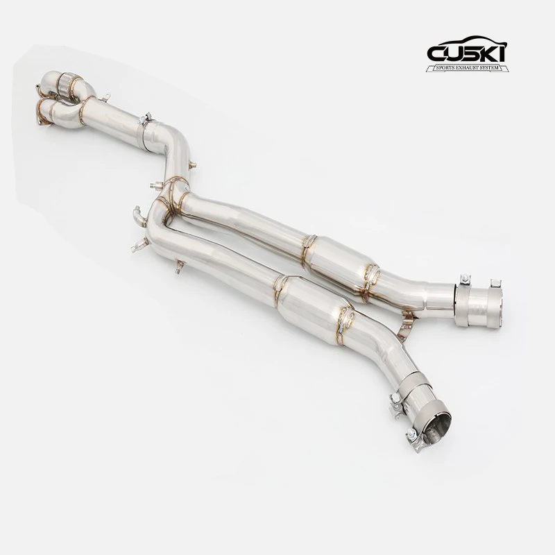 Equal Length Mid Pipe For Bmw M3/m4 F80 F82 F83 S55 3.0t 2014-2019 High ...