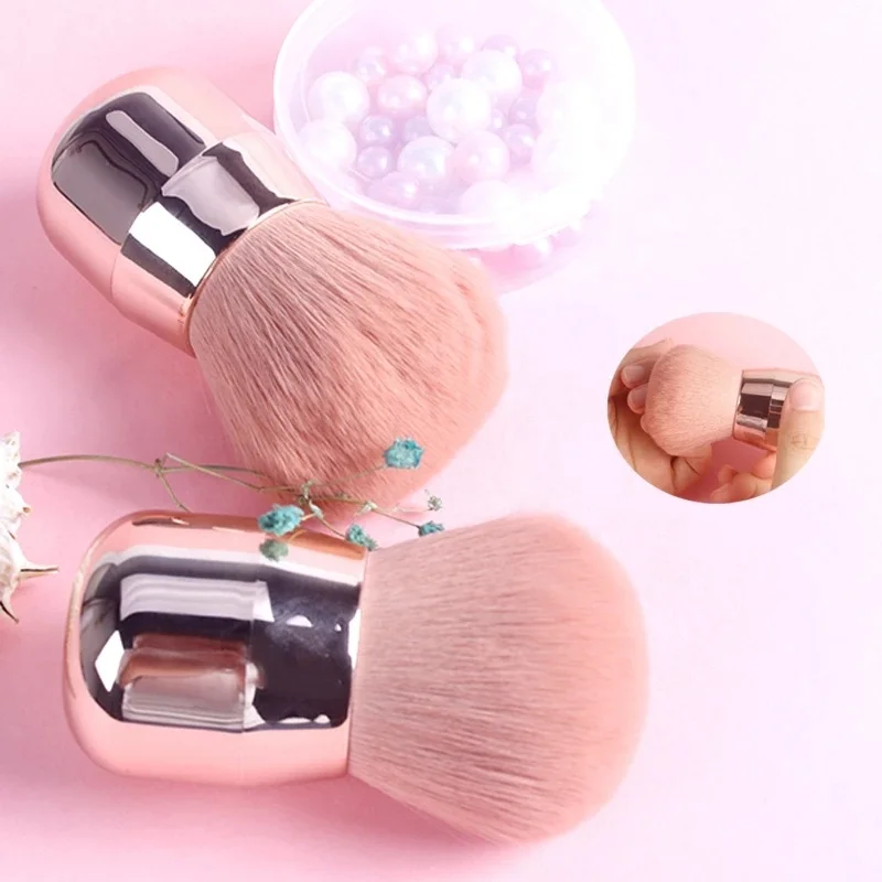 Large Soft Portable Brush Aluminum Short Handle Style Makeup Concealer ...