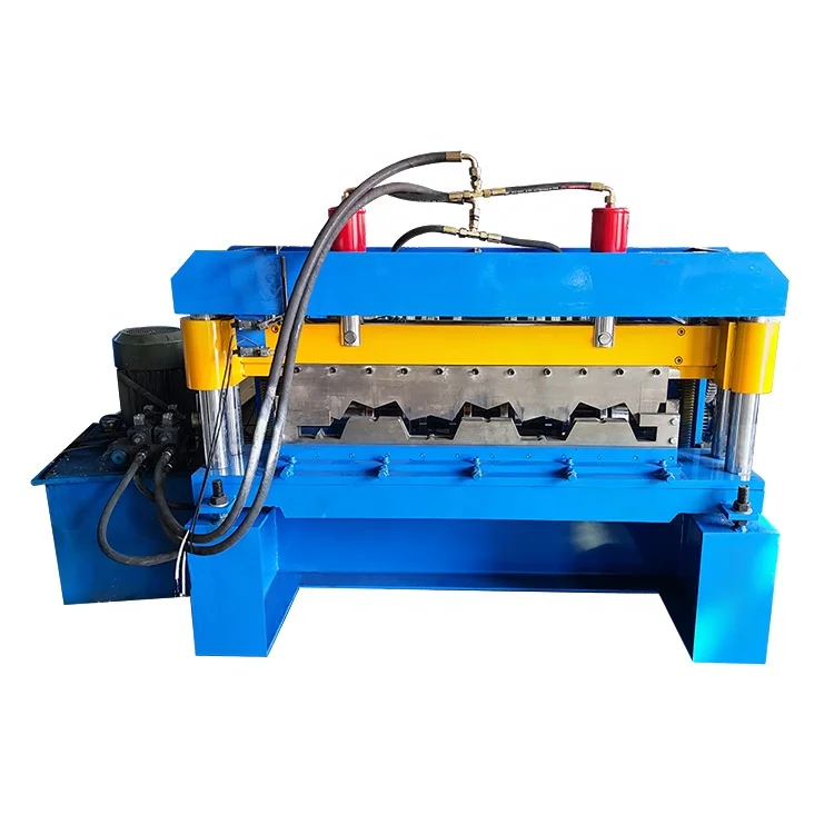 Galvanized Metal Roof Floor Deck Making Machine Roll Forming Machine ...