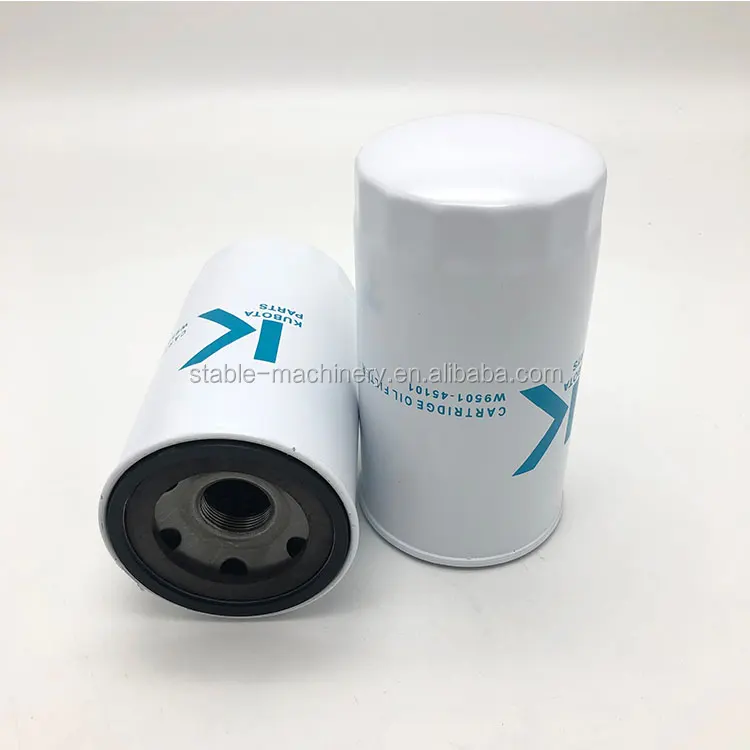 White Kubota Cartridge Oil Filter W9501-45101| Alibaba.com