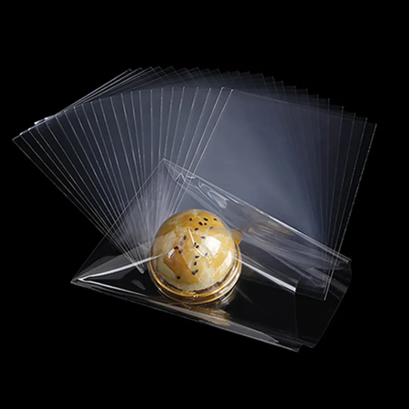 Transparent Flat Open Top Candy Bag - Perfect for Snacks