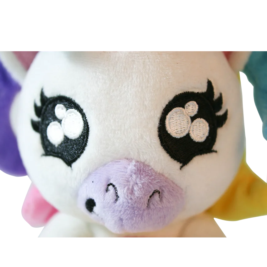 Customize Giant rainbow Large Standing Cute unicorn Doll Pillow Stuffed ...