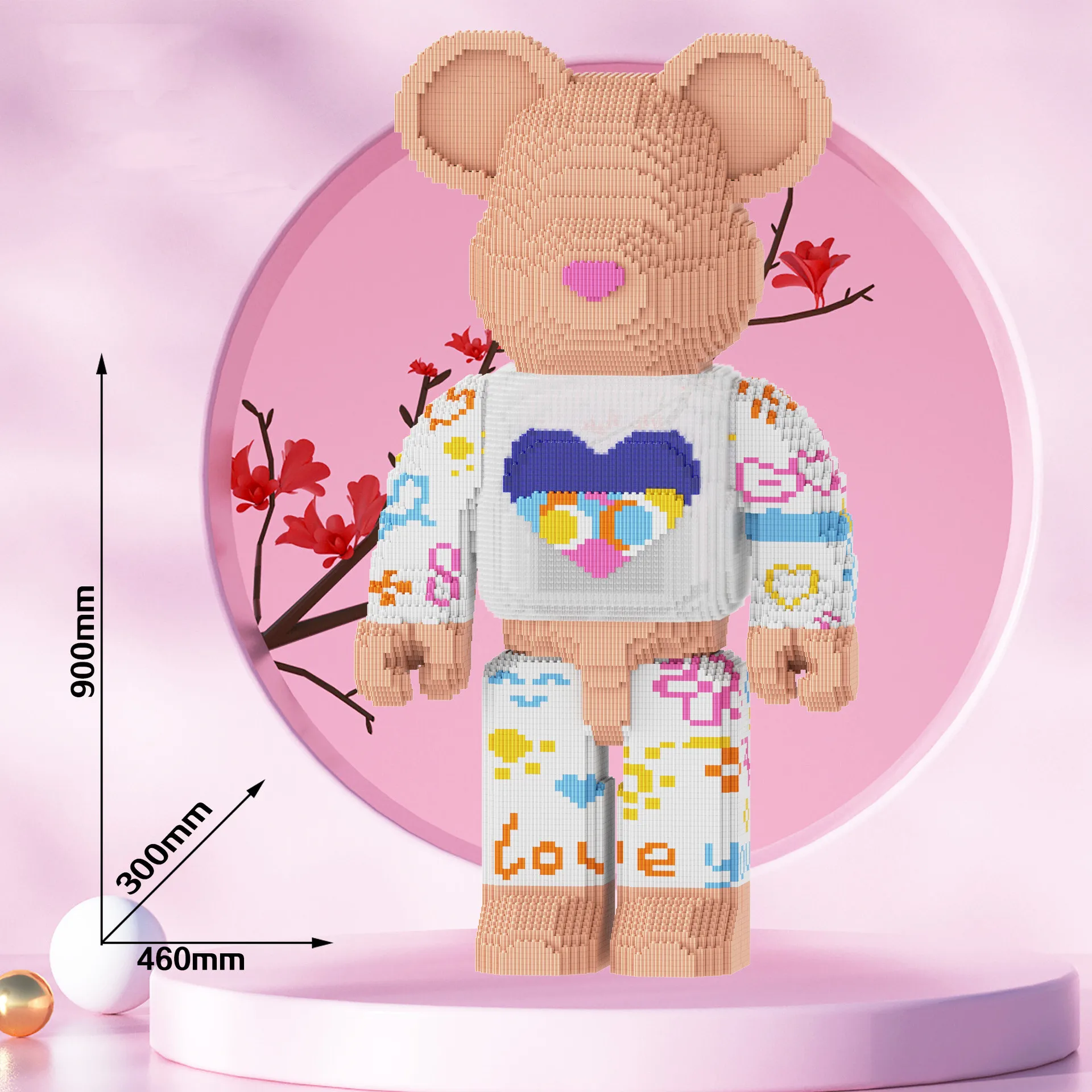 Wholesale Anime Bearbrick Large Bearbrick Model With Light Building ...