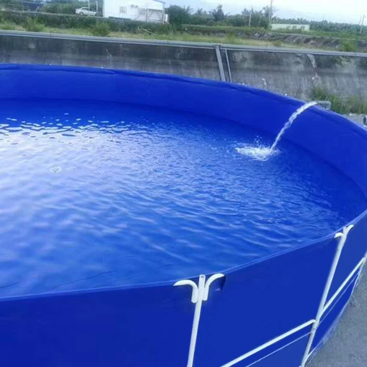 Wholesale Made Folding Round Pvc Flexible Water Storage Tanks For Fish ...