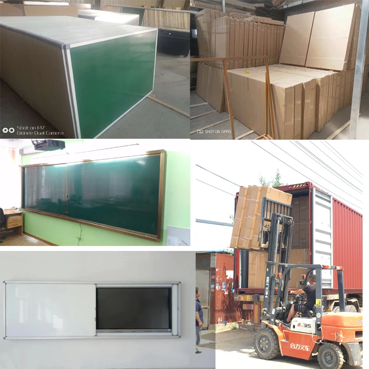 High-grade Interactive Sliding Blackboard For School - Buy Sliding ...