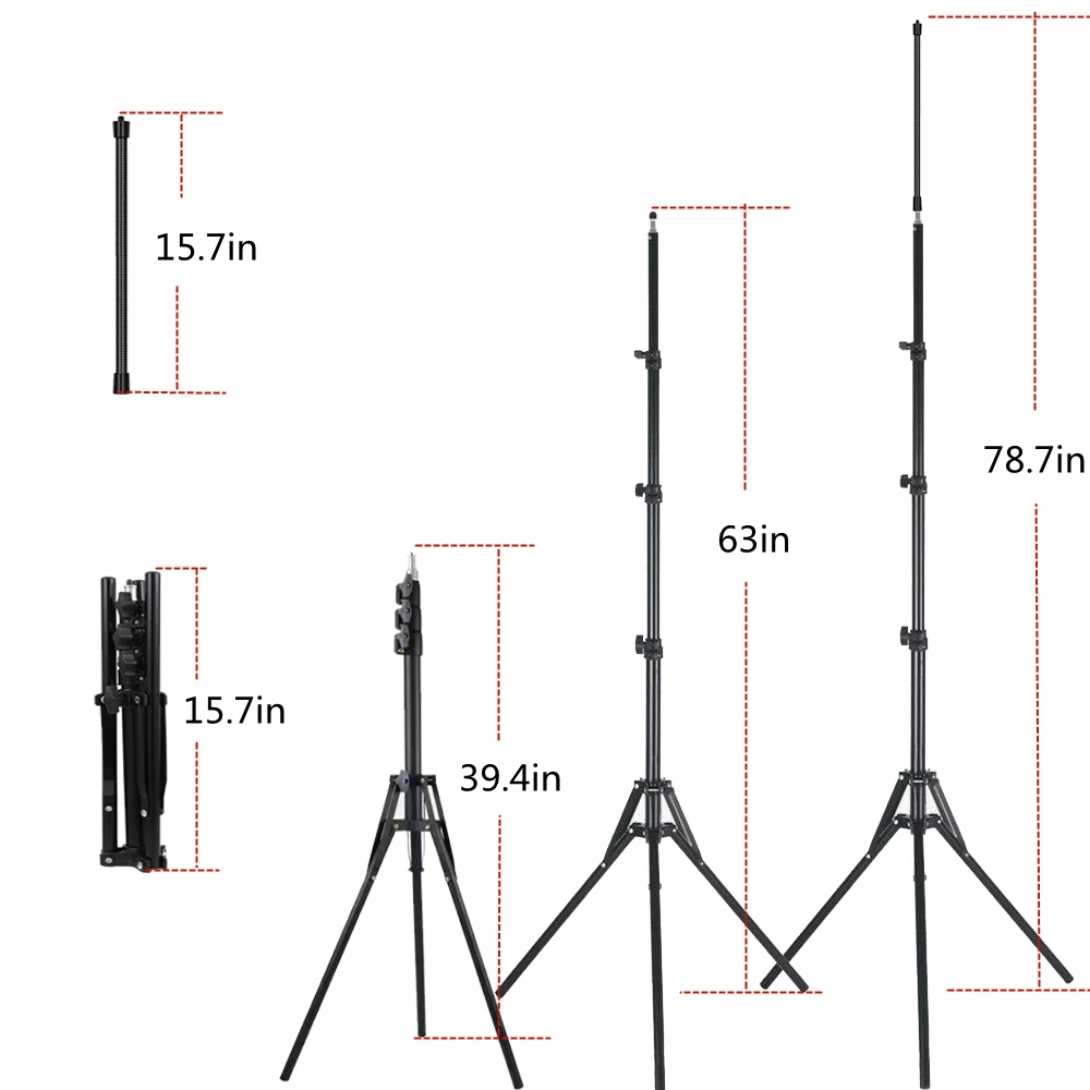 2m Live Video Camera Multi-function Tripod Stand with Phone Holder ...