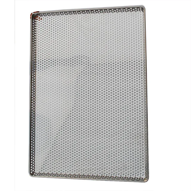 reusable Stainless Steel Perforated Metal Wire Mesh Baking Drying Trays ...
