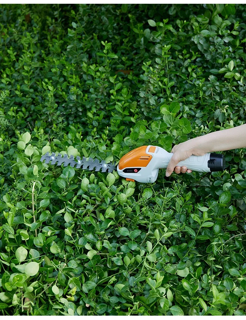 Electric Lithium-ion Cordless Hedge Trimmer Angle Grinder Convert To ...