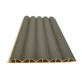 Hollow Wpc Wall Panel Round Fluted Panel Acoustic Panels For Wall - Buy ...