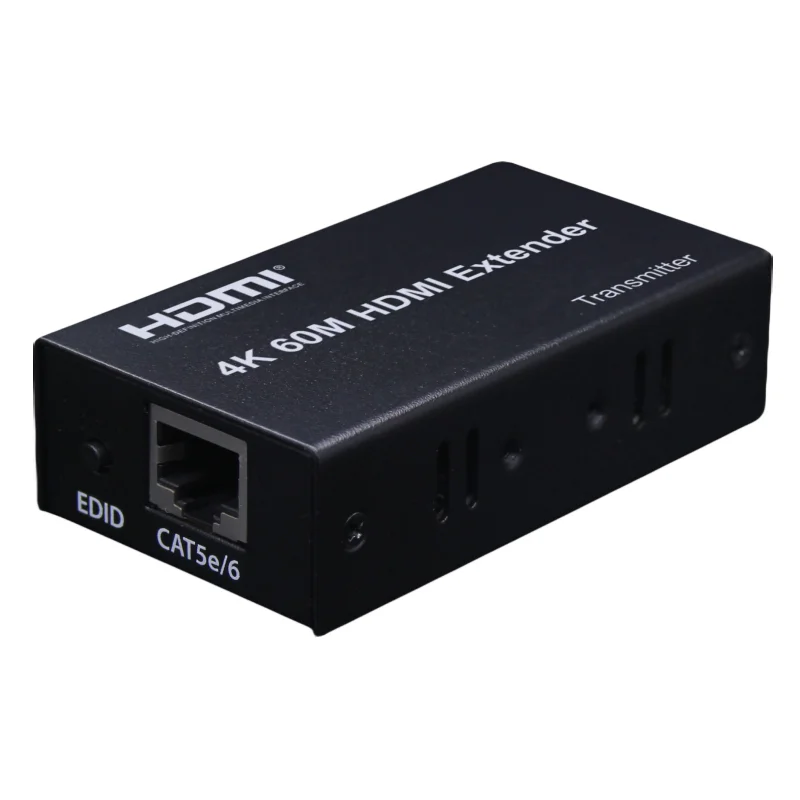 4k Hdmi Extender Set With 60m Range Metal Adaptor Video Display ...
