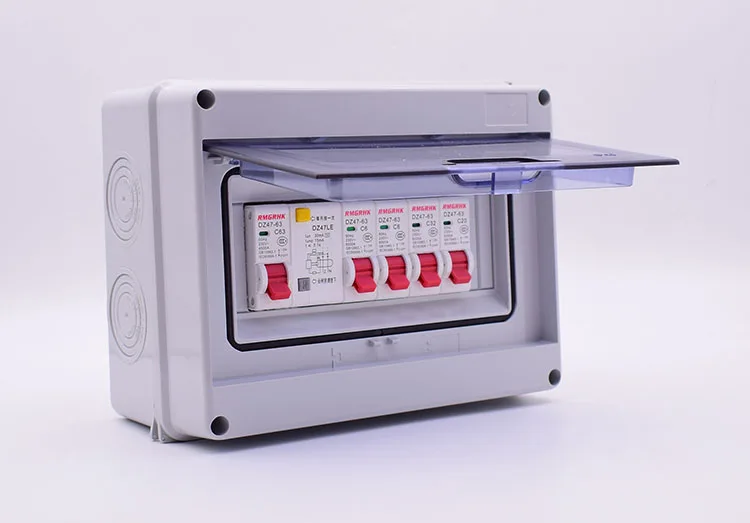 8P Circuit Breaker Switch Box - Ht-8way Waterproof & Durable