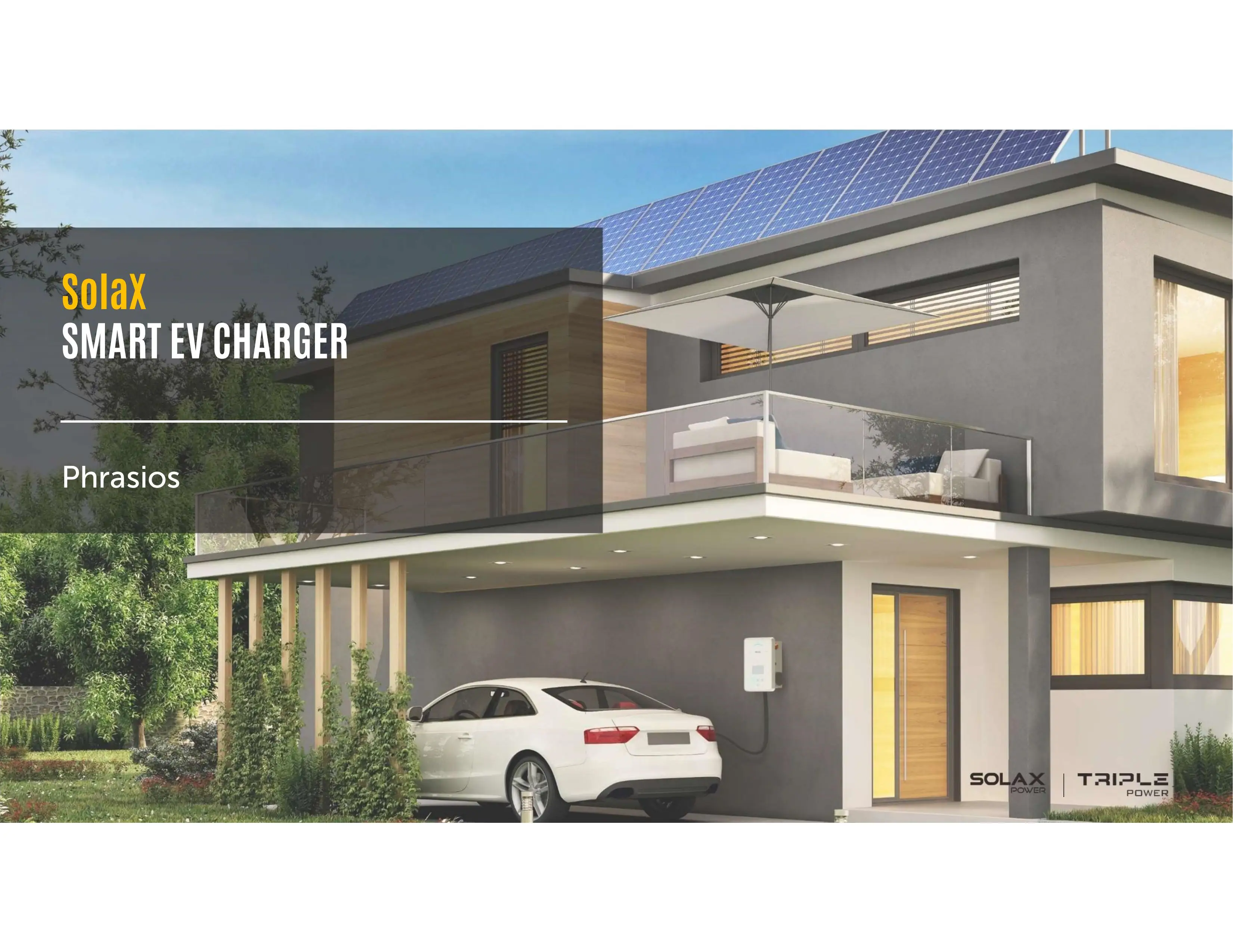 Solax 11KW & 22KW EV Wall Charger - WiFi Enabled, Fast Charging for ...