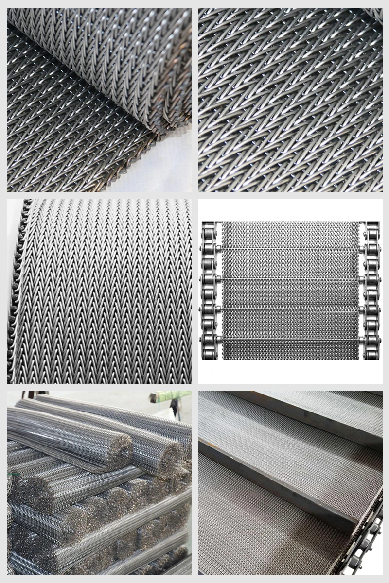 Stainless Steel Compound Weave Wire Mesh Conveyor Belt