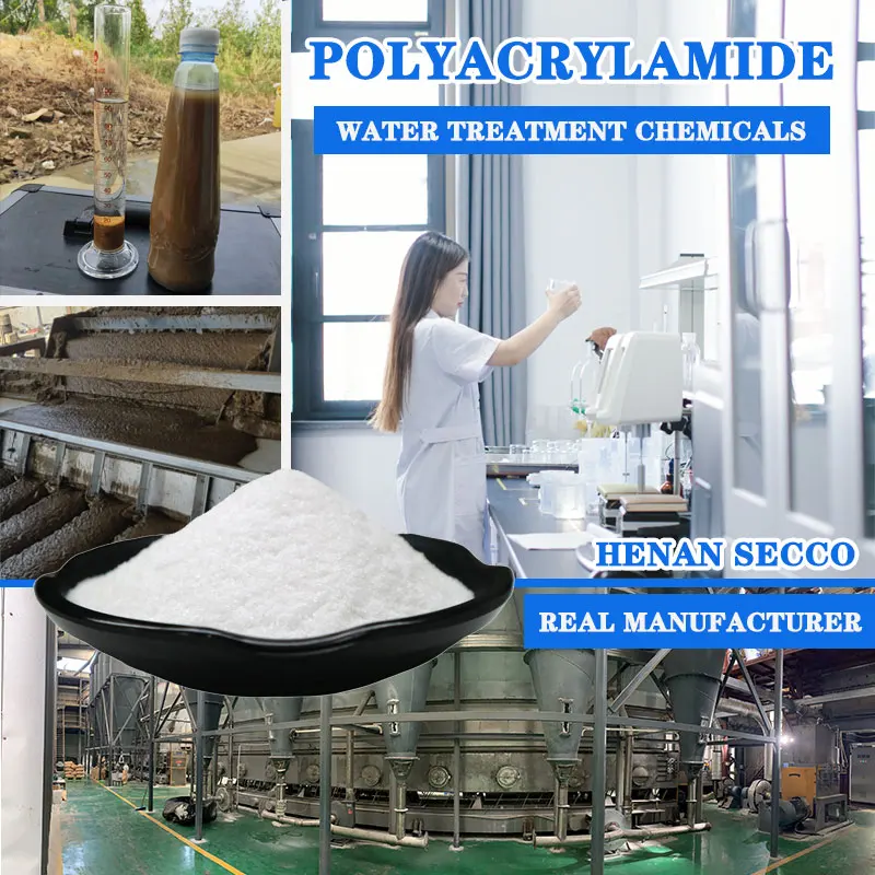 White Powder Magnafloc Chemicals Cationic Polyacrylamide PAM for Water ...