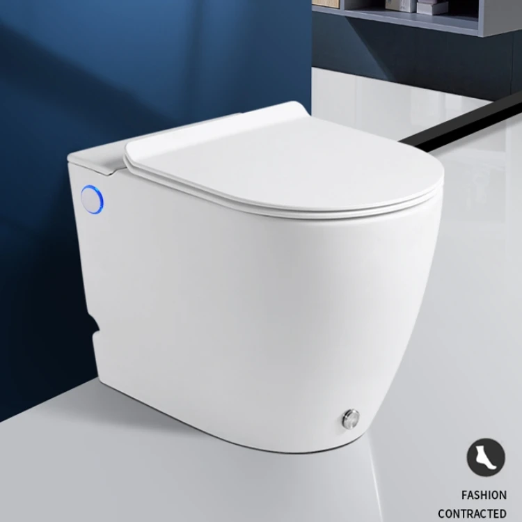 Tankless Pulse Flushing Floor Mount Water Closet for Mini Bathrooms