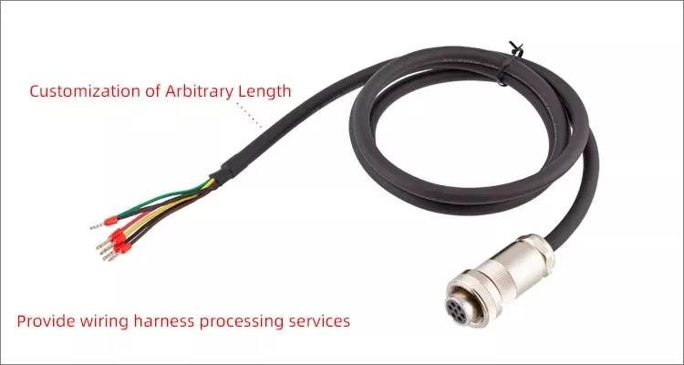 6+PE Electrical Mating Connector - DIN EN 175201-804 MOOG 7 Pins