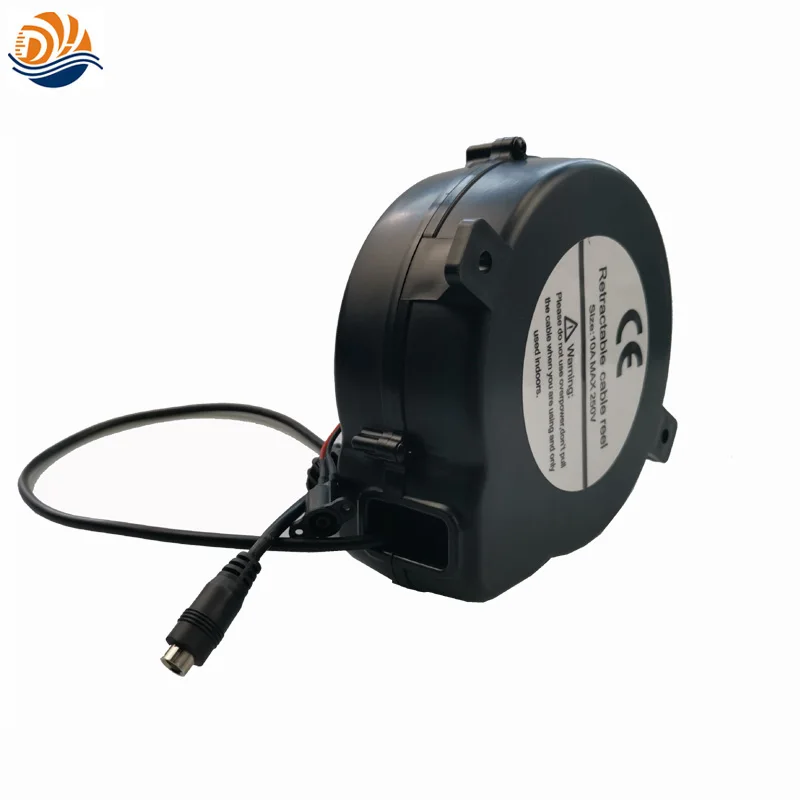Small Retractable Reel Cable - 13m, 6A-10A, 220V-3200W