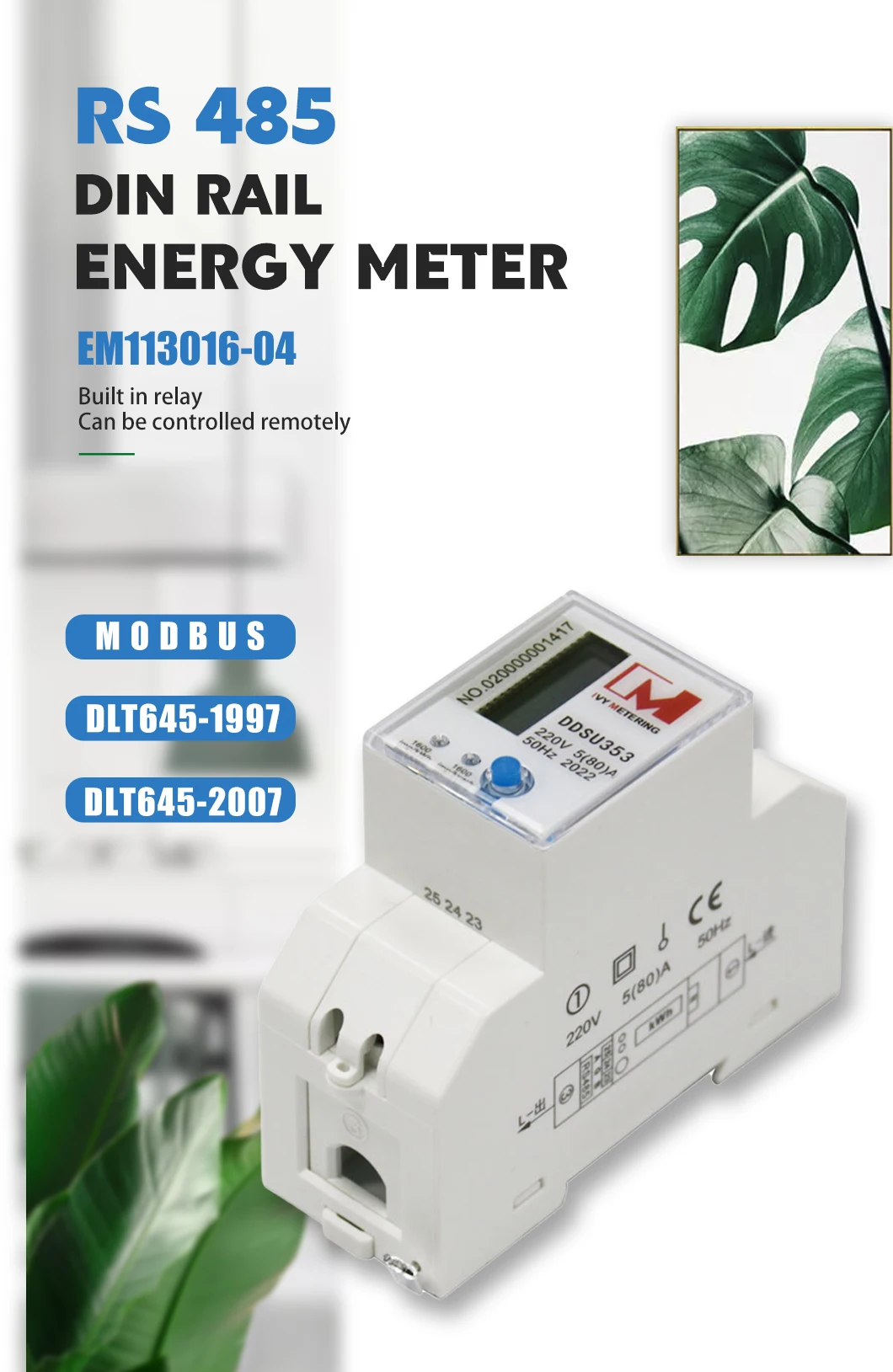 Smart Electric Power Meters for Smart Building - IVY METERING