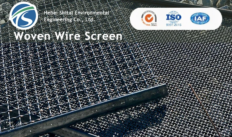 High Frequency Wire Mesh Screen Flat Top Vibrating Screen Mesh Crusher ...