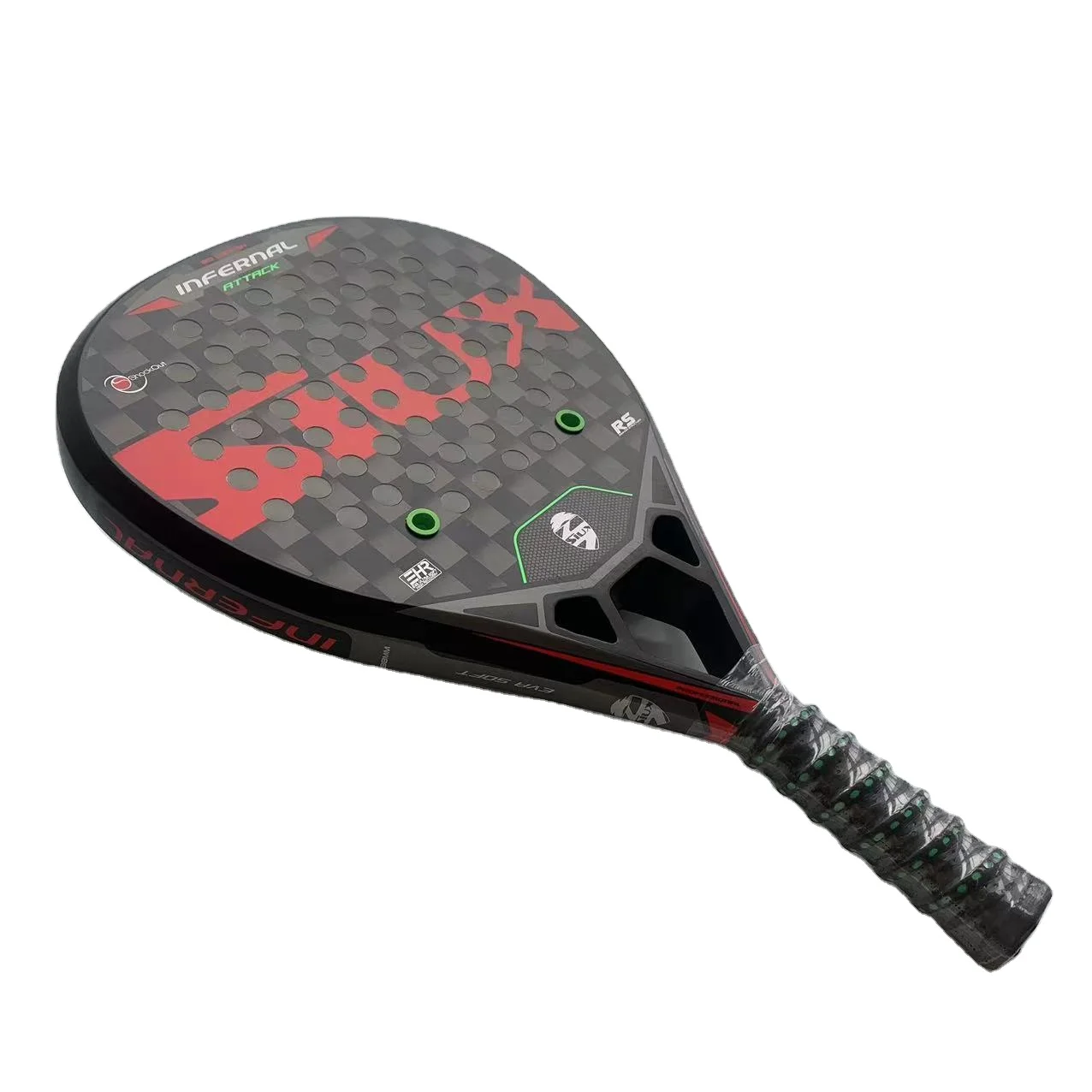Mua DEERFAMY Padel Racket Carbon Fiber Surface With EVA Memory Flex ...