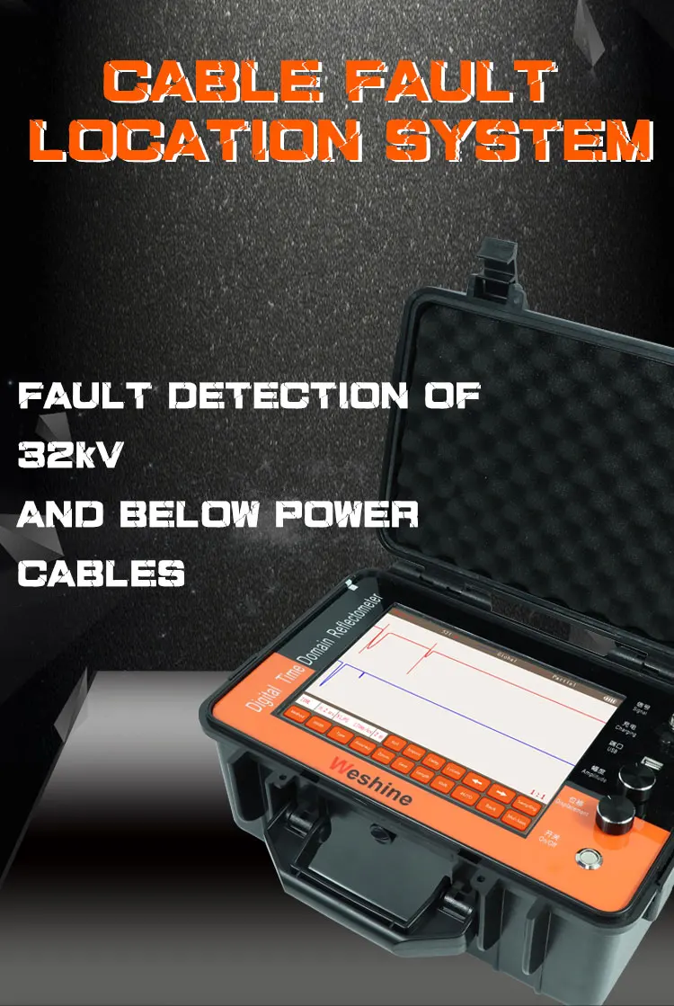 35kv Underground Fault Cable Location System Equipment 3m 33kv Hv Under ...