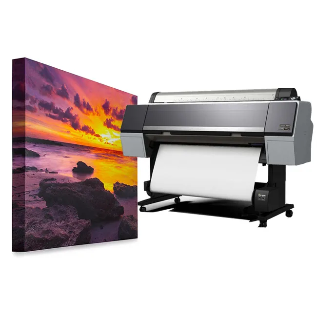 36 Inch Wide Format 360gsm Matte Polycotton Inkjet Canvas Roll For ...