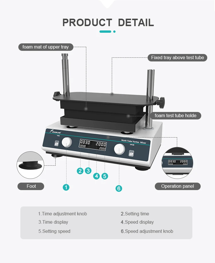 Joan Lab Vortex Instrument - Efficient Mixing Solutions