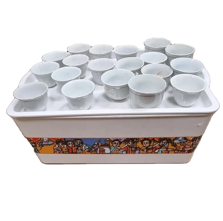 Traditional Ethiopian Eritrean Coffee Top Set With Rekebot Table Tilet ...