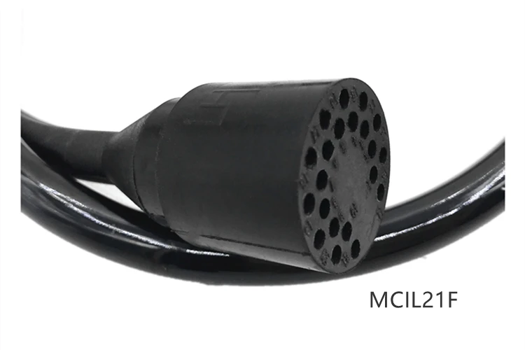 MCIL21F Cable Subsea Connector 21pin Subconn Underwater Electric ...