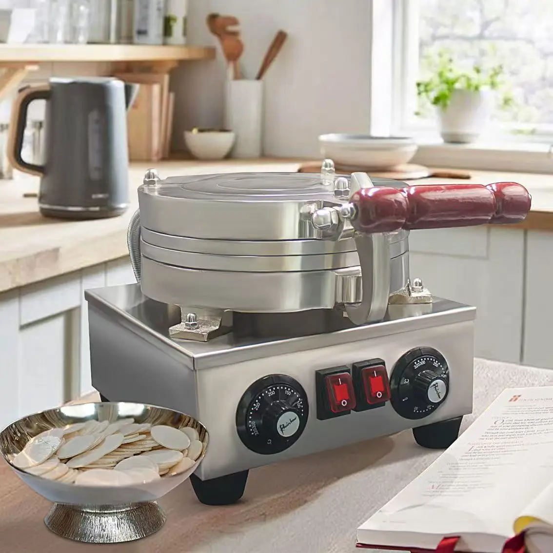 Christian Holy Communion Wafer Hostia Bread Baking Machine