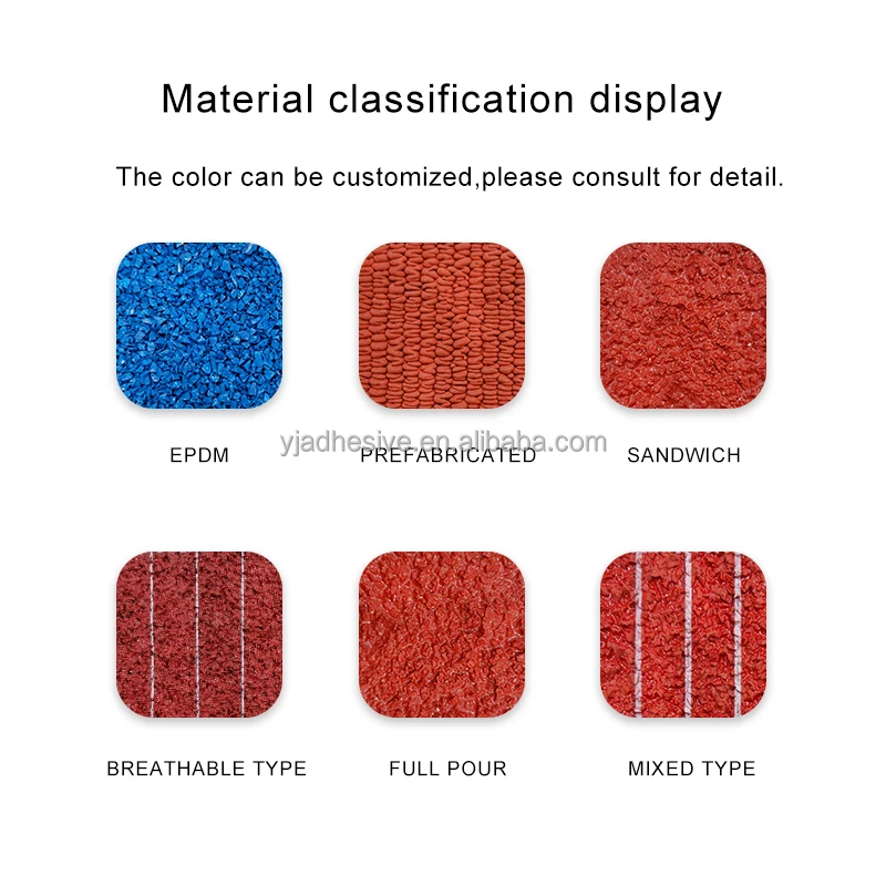 400m2 All Weather Sandwich System Tartan Athletic Rubber Running Track ...