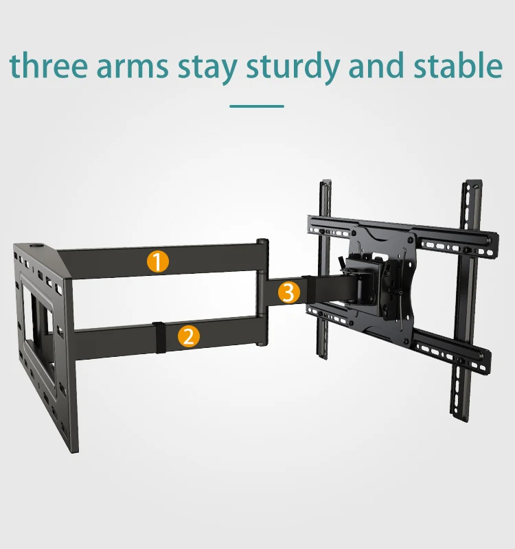L700 TV Mount - Adjustable Wall Bracket for 70 Inch Tvs