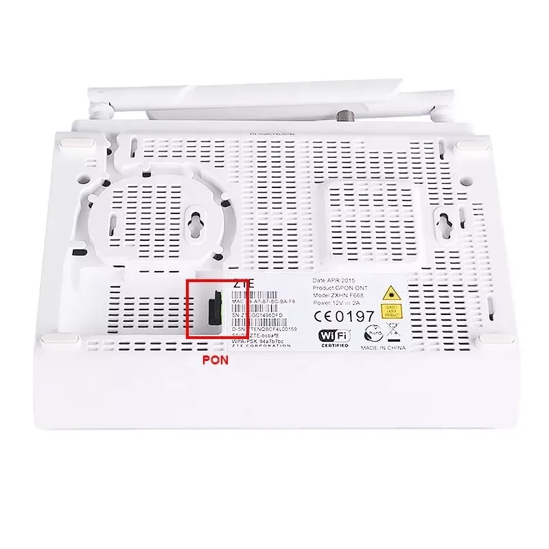 GPON ONU ZTE ZXHN F660 zte 5.0 6.0 f670 zte zxhn f668 F688 4GE+1POTS ...