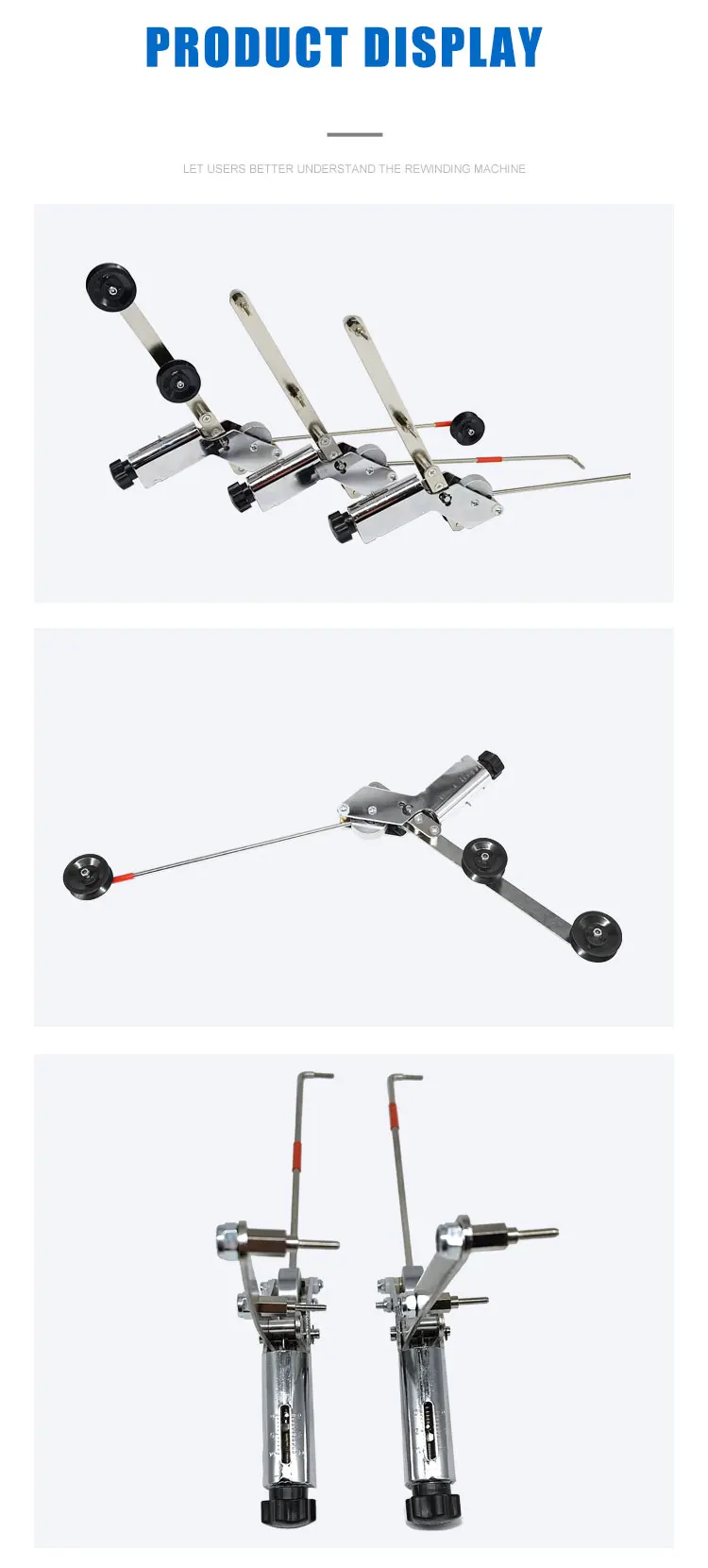 Handling Different Wire Diameters Tension Control Pay-off Rack Plastic ...