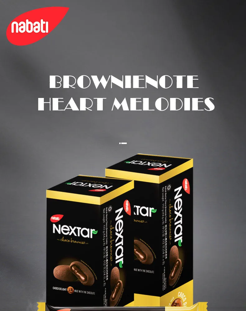 Nextar Choco Brownies Filled Cookies 112g - Chocolate Sandwich Biscuits ...