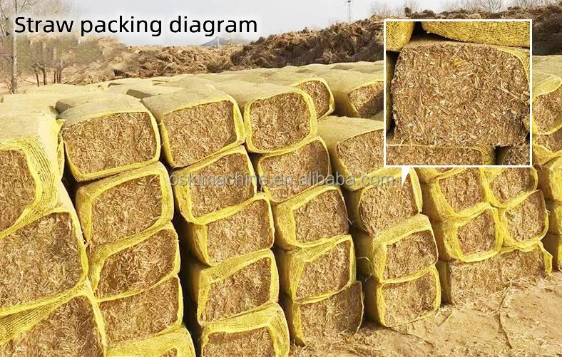 High Productivity Hay Silage Baler - Straw Pressure Storage