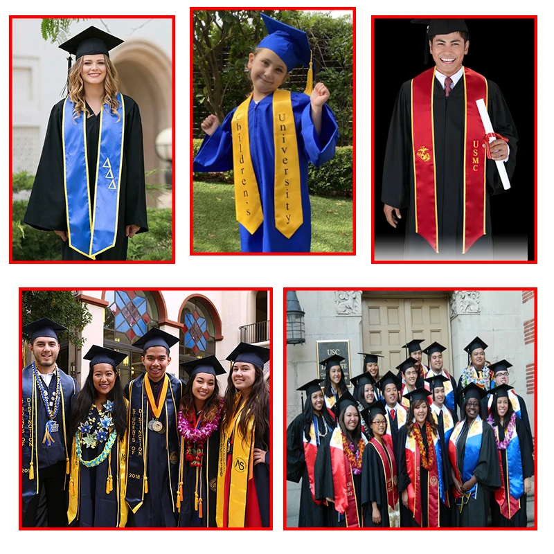 Custom Ethiopia Graduation Stole - Ethiopian Flag Sash - Buy Ethiopia ...