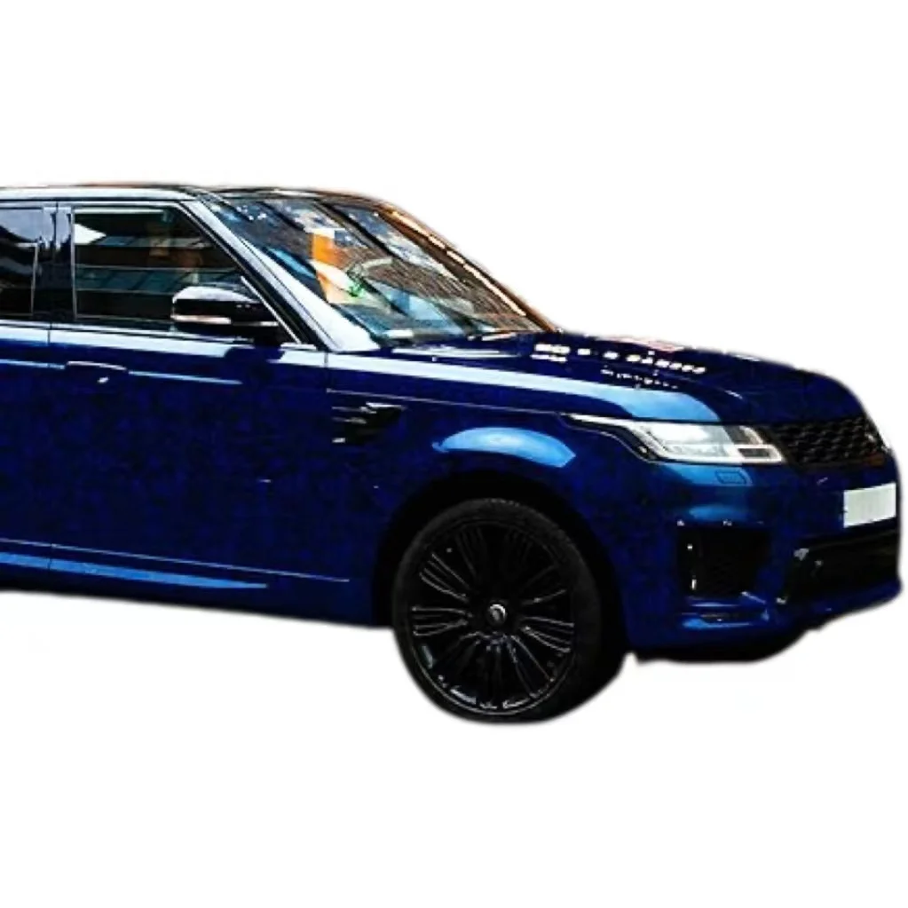 Blue Forged Carbon Fiber Vinyl Wrap,High Gloss Self-adhesive Sticker ...