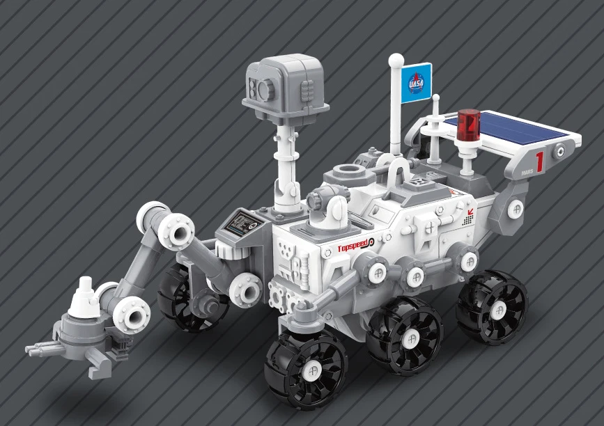 3 In1 Space Rover Explorer Building Toy Set DIY Space Toy Building Kit ...