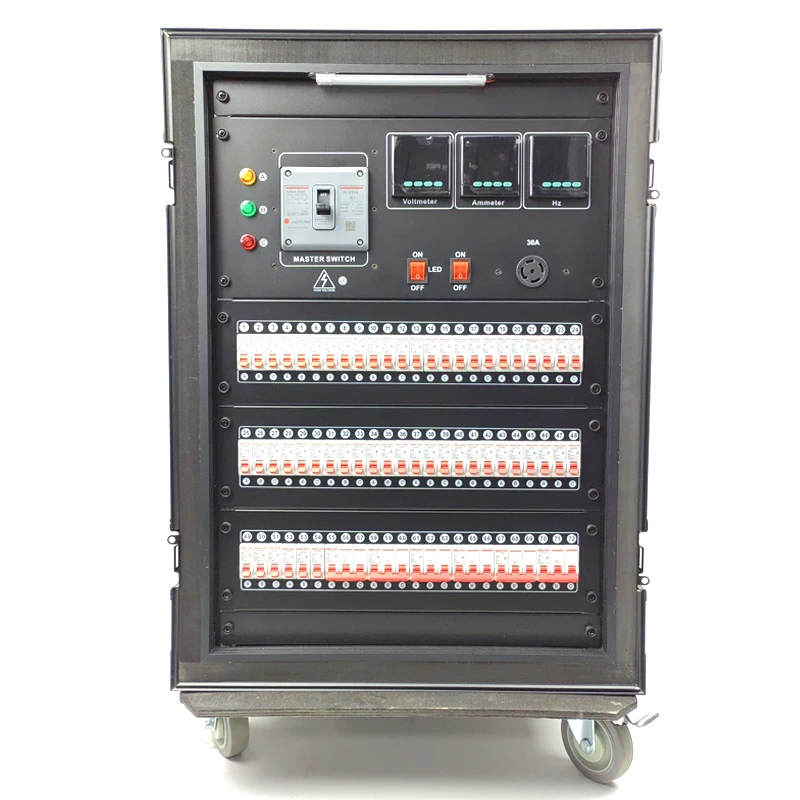 72way power supply straight-through box stage lighting performance ...