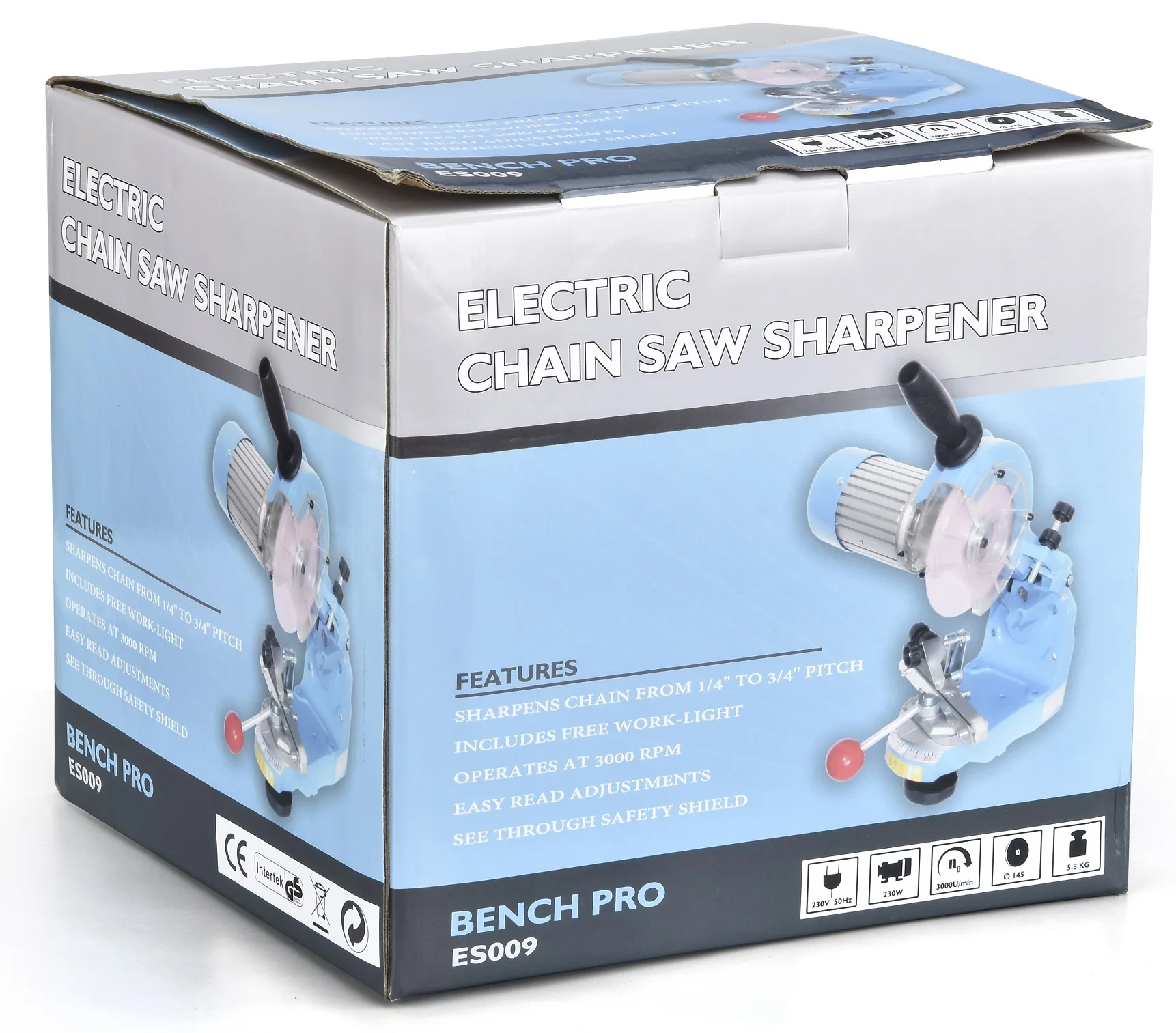 Abrasive Disc Type 230w Electric Saw Chain Sharpening Machine Grinder ...