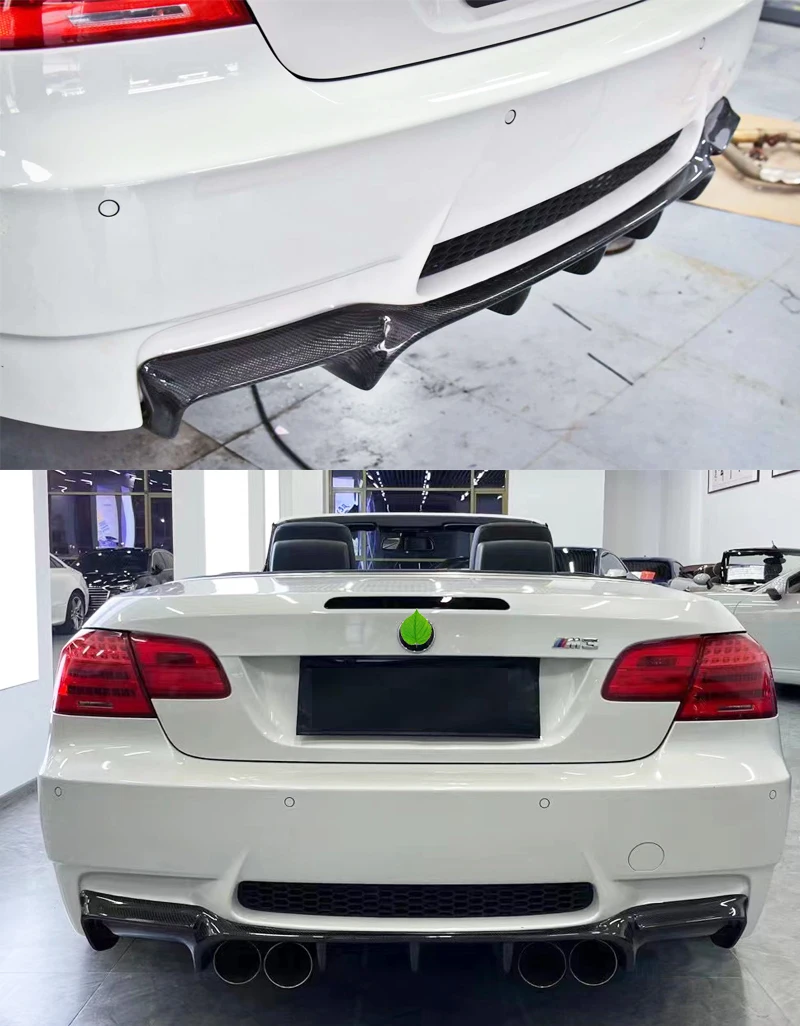 E92 M3 Carbon Fiber Rear Diffuser Rear Bumper Lip E93 Rear Diffuser For ...