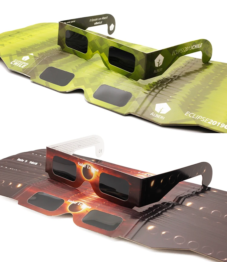 2024 Ce & Iso Certified Eclipse Glasses,Solar Eclipse Viewing Filter ...