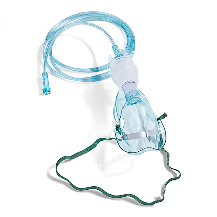 Respiratory Products Breathing Apparatus Medical Grade Pvc Oxygen Mask ...