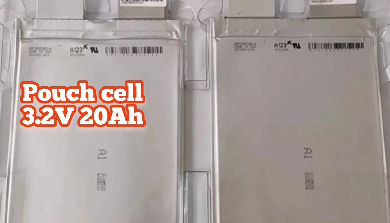New Arrival Pouch Cell A123 20ah 3.2v 20000mah Lithium Lifepo4 Polymer ...