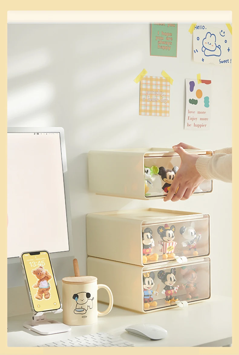 Factory Original Design Divided Storage Box Pull Out Office Sundries ...