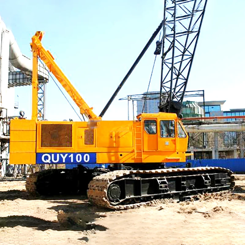Full Hydraulic 100 Ton Crawler Crane QUY100 for Sale