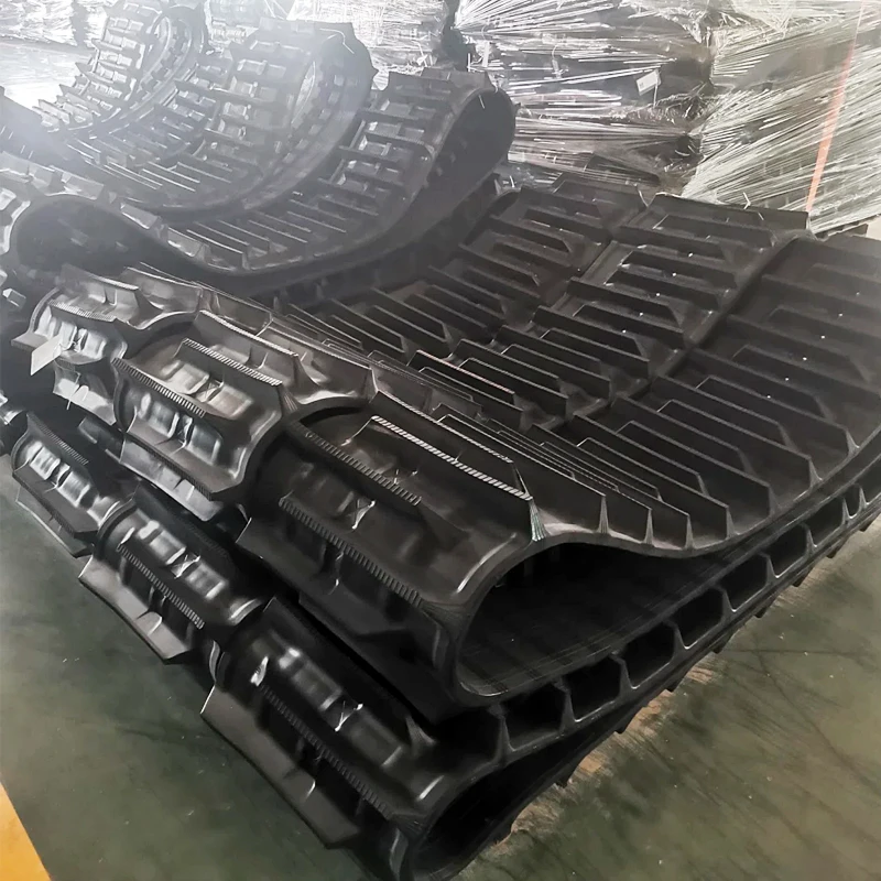 OEM Wholesale Crawler Agricultural Tracks Mini Harvester Rubber Track ...