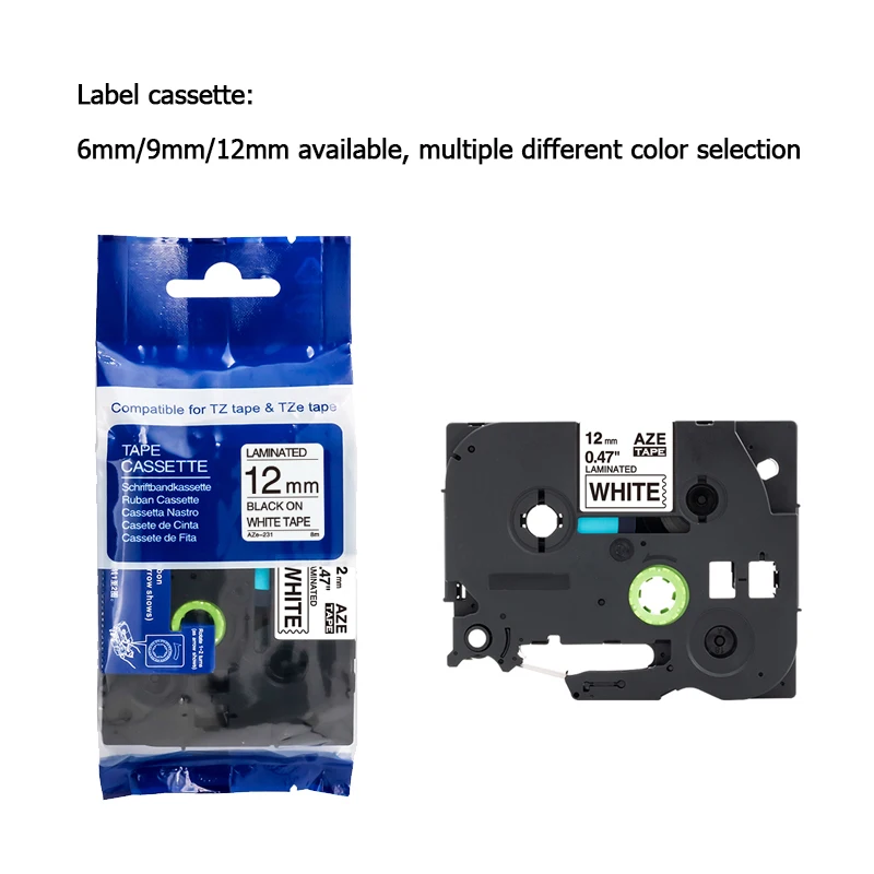 E1000 Portable Thermal Sticker Label Maker Name Tag Printer Machine For ...